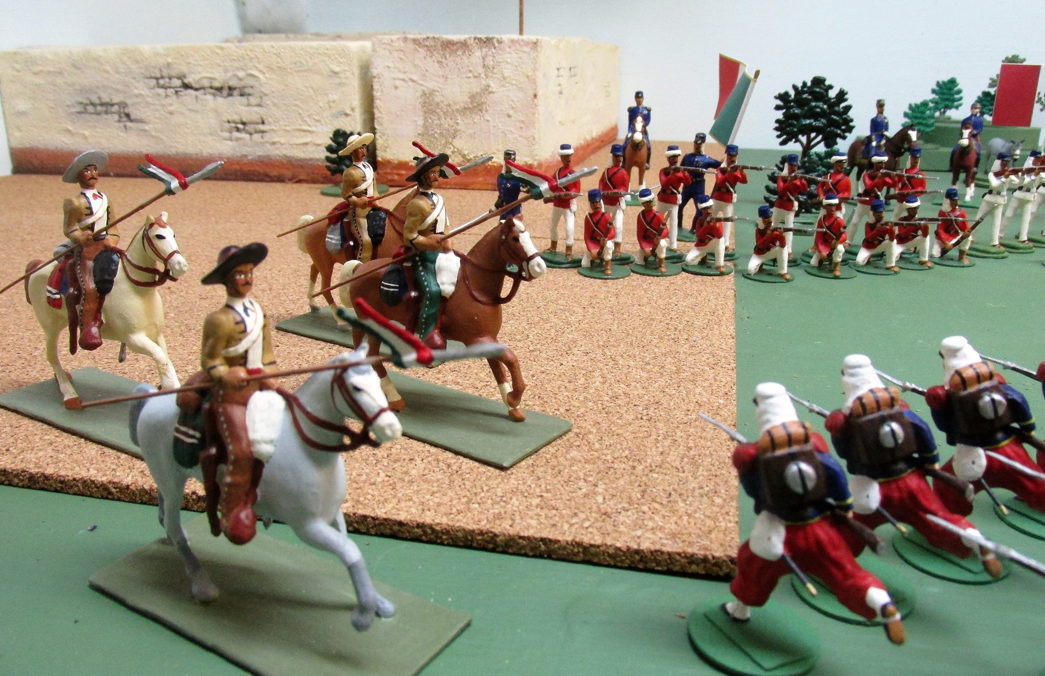 Scott Lesch’s Own Battle of Puebla (First) Franco-Mexican War 1862 ...