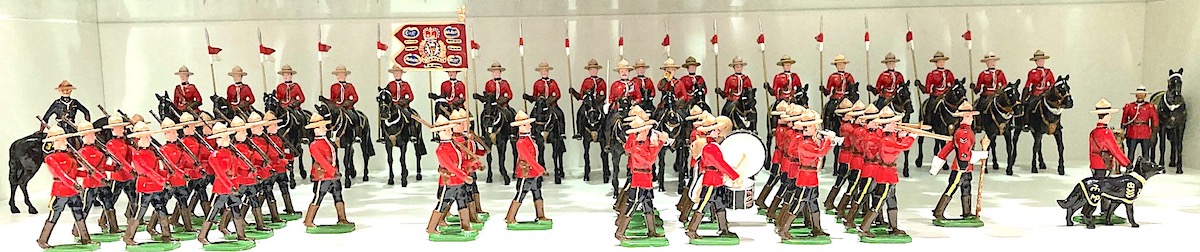 Shelves display in a Cabinet 54mm Toy Soldiers – My Toy Soldiers & Me