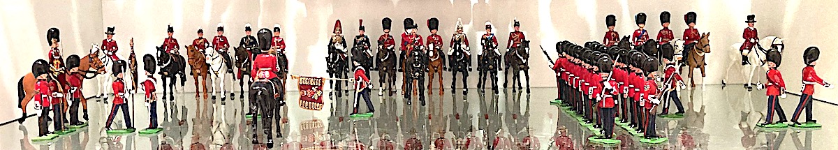 Shelves display in a Cabinet 54mm Toy Soldiers – My Toy Soldiers & Me
