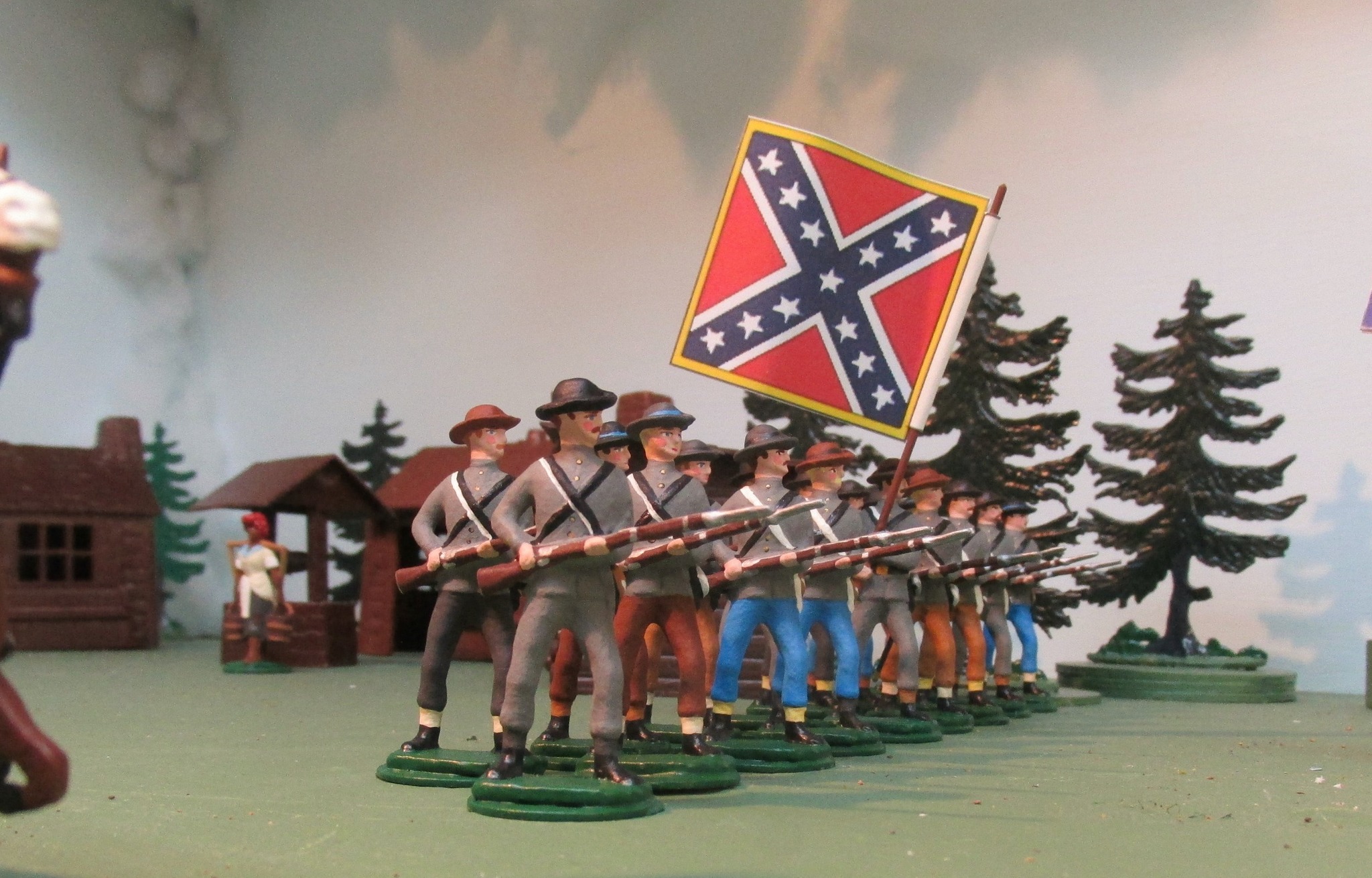 Scott Lesch’s ACW in 54mm – My Toy Soldiers & Me