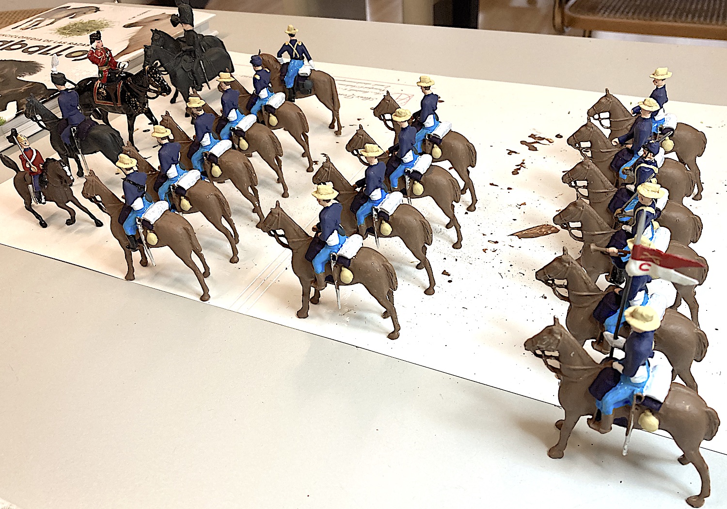 The Second US Cavalry as portrayed in SHE WORE A YELLOW RIBBON (IX ...