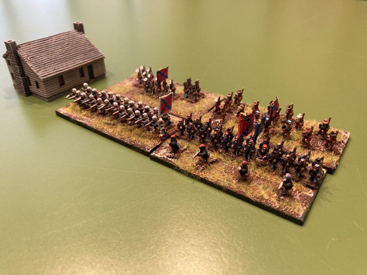6MM Unorthodox basing of minis in 60x30mm stands. Baccus Army of ...